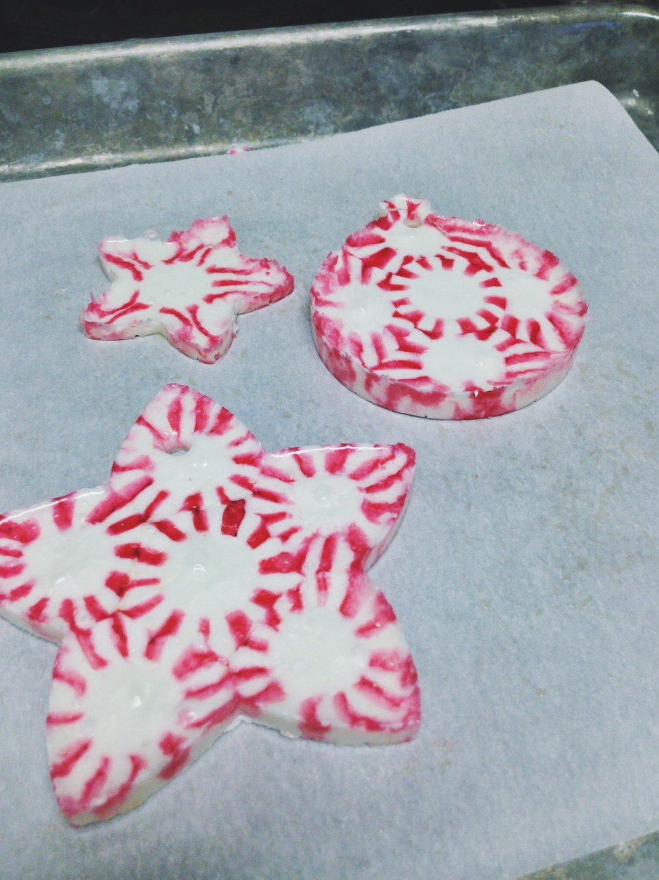 Peppermint Candy Christmas Ornaments
